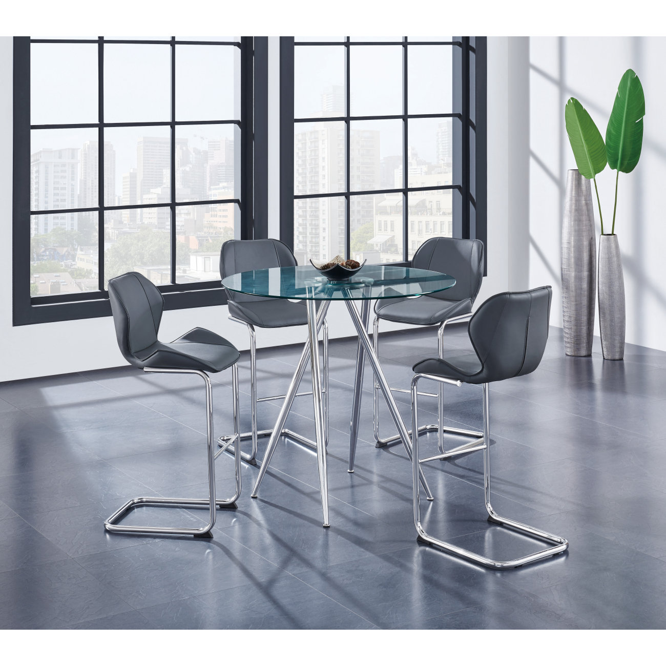 Orren Ellis VICE BAR TABLE AND BAR STOOL SET | Wayfair