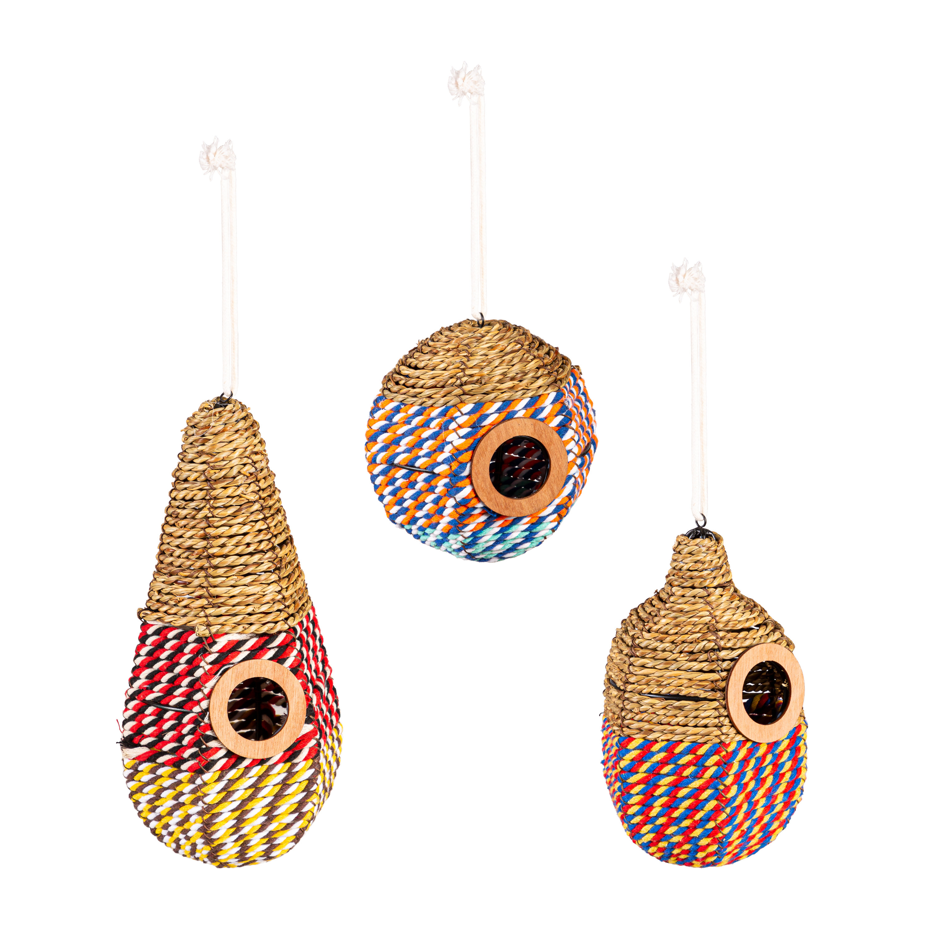 Dovecove Brewen 10.25'' H x 5.25'' W x 5.5'' D Hanging Birdhouse | Wayfair
