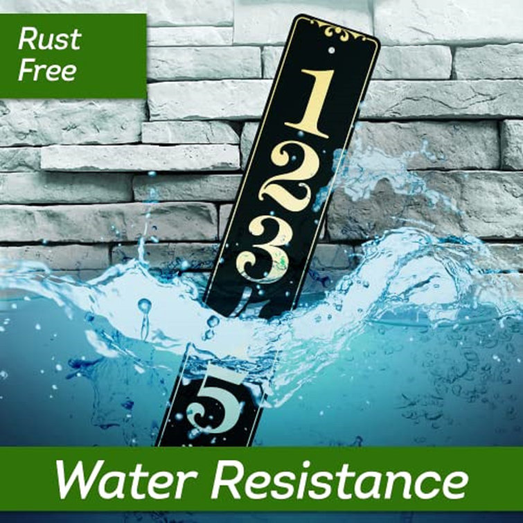 My Sign Center Rectangle Address Plaque Frame - Wayfair Canada