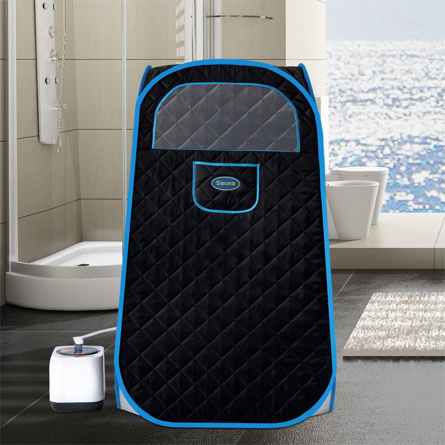 ATR Arttoreal 1 Single Person Indoor Portable Traditional Steam Sauna ...