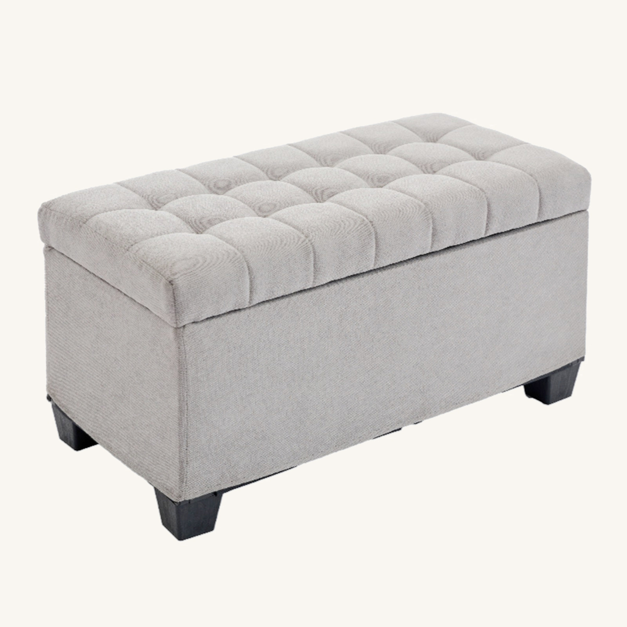 Latitude Run® Storage Ottoman Bench, Foot Rest With Legs, 16 X 30 X 16. ...