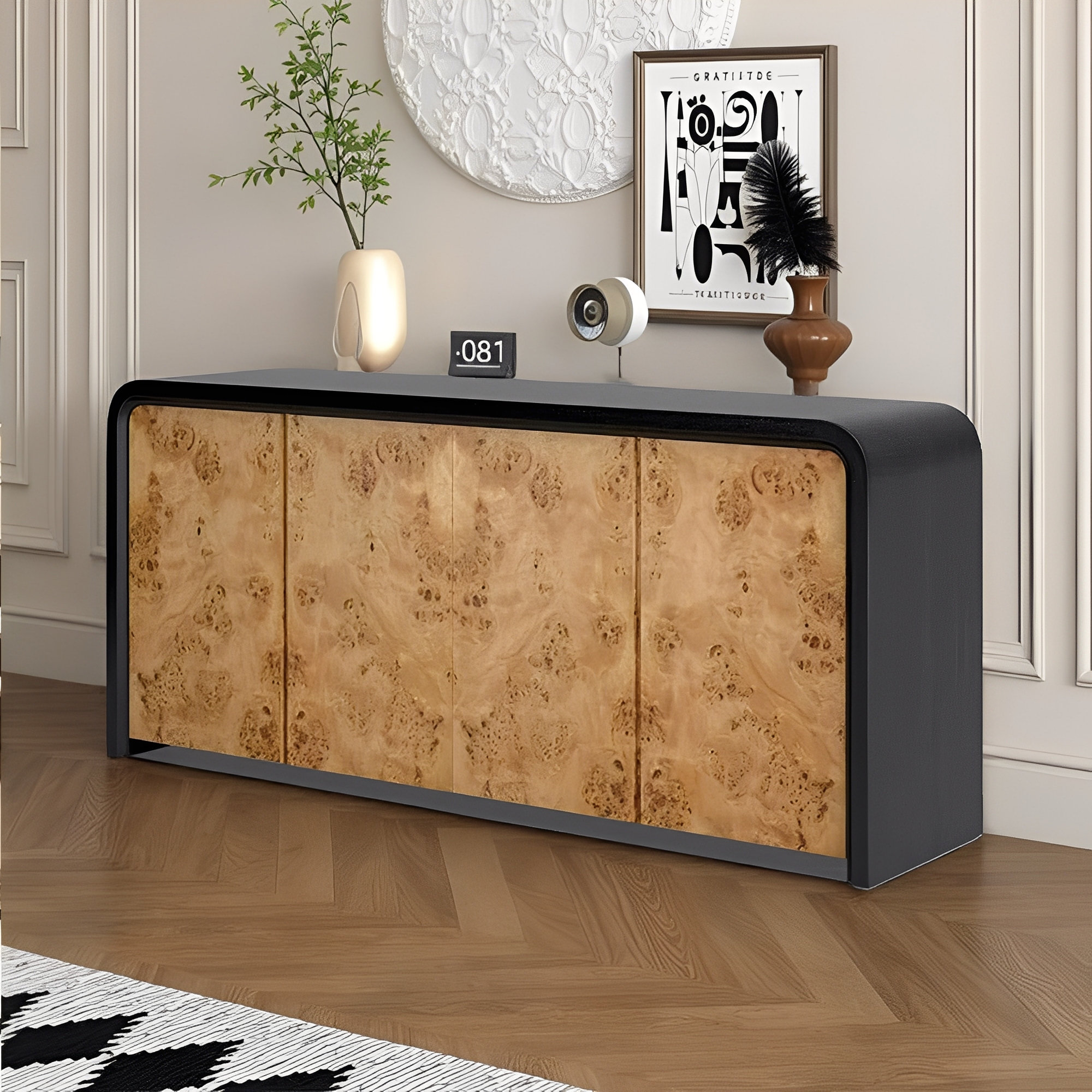 Corrigan Studio Southeast Asian style retro sideboard. - Wayfair Canada
