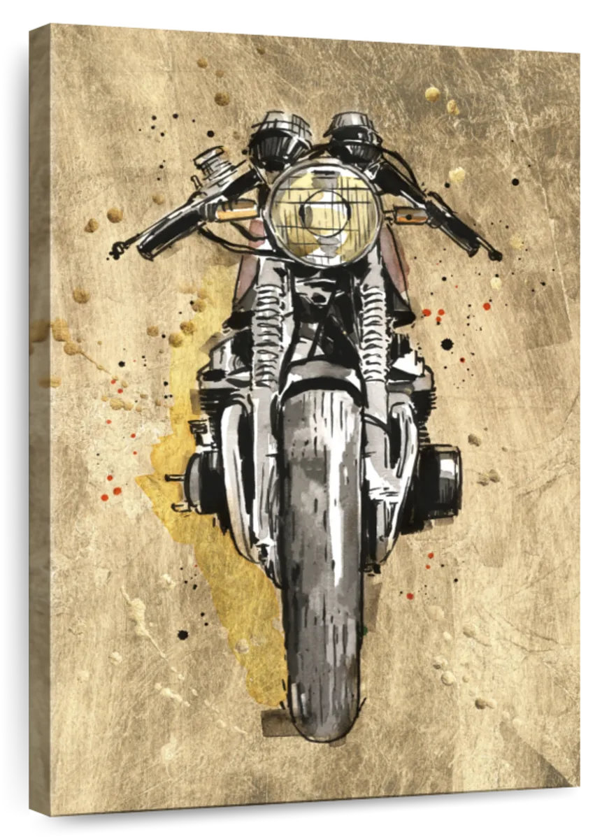 Ebern Designs Mehar Metallic Rider I | Wayfair