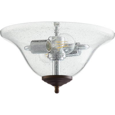 Breakwater Bay 2-Light Bowl Ceiling Fan Light Kit & Reviews | Wayfair