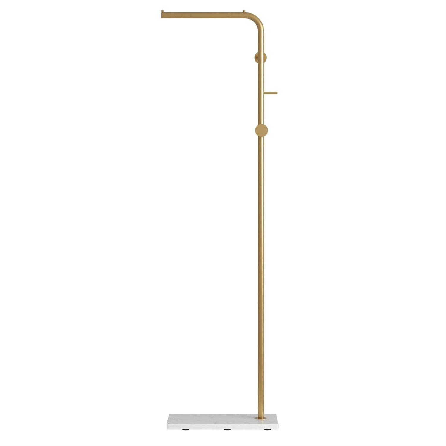 Mercer41 Elegant Gold Coat Rack Stand – Freestanding Luxury Clothing ...