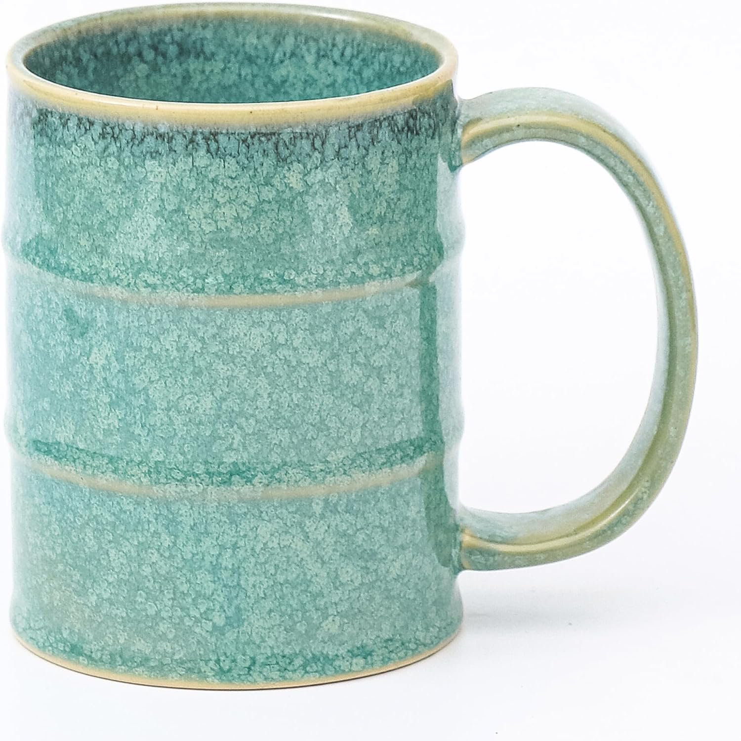 Unkoma Large Ceramic Coffee Mug Tea Cups, Handmade Mug with Big Handle ...