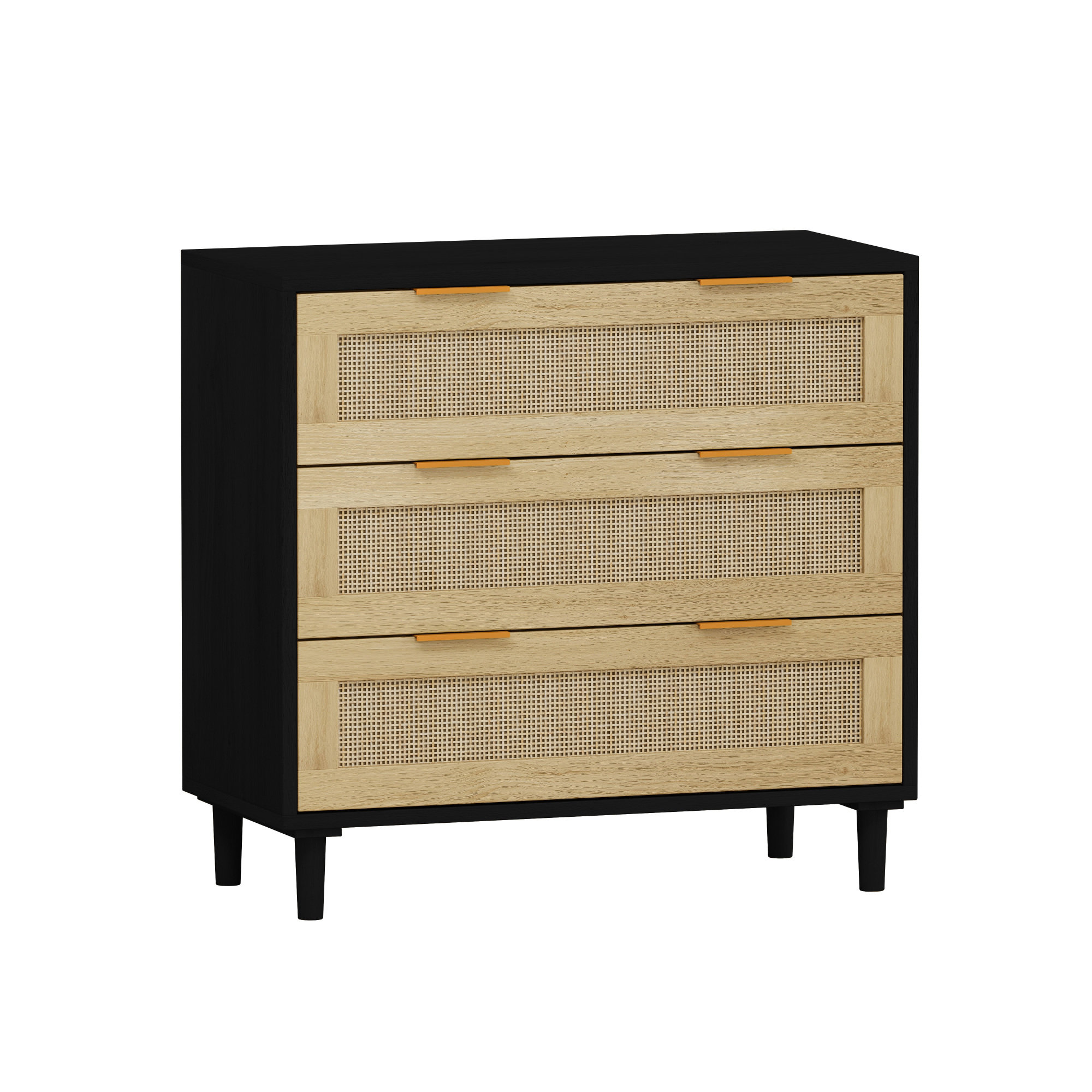 Bayou Breeze Beniamin 3 Drawer Storage Drawer | Wayfair