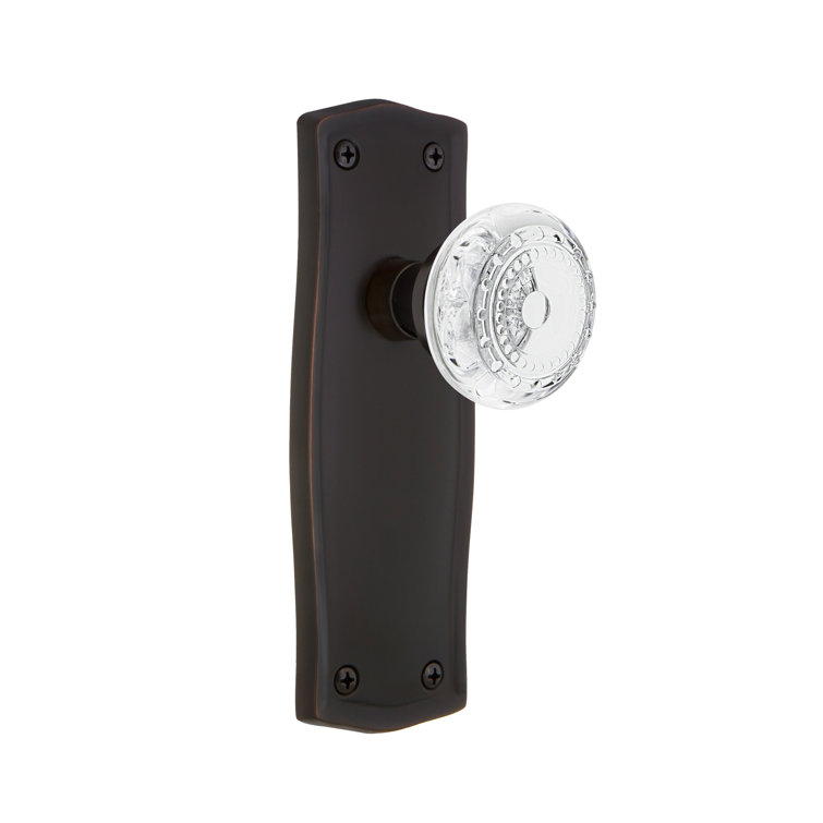 Nostalgic Warehouse Prairie Plate with Crystal Meadows Knob | Wayfair