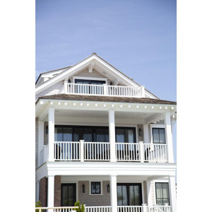 INTEX Providence Three Line Level Rail Kit White Porch And Stair ...