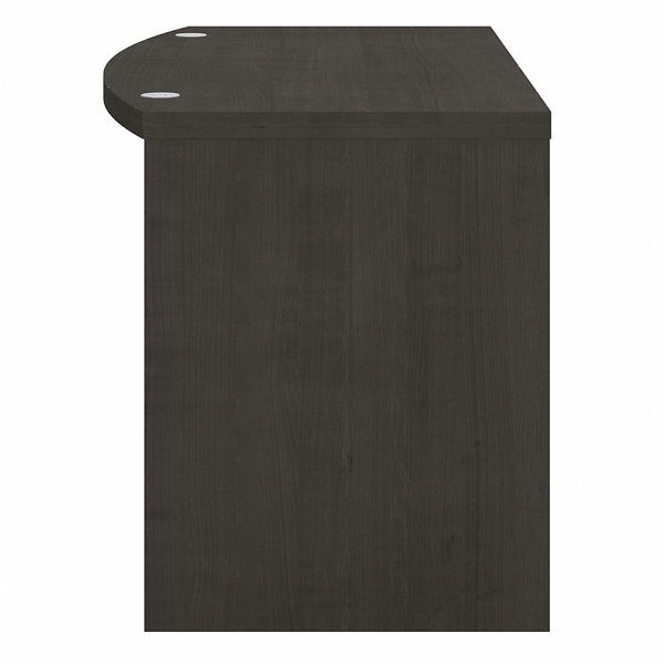 Bush Business Furniture Echo Bow Front Desk & Reviews | Wayfair