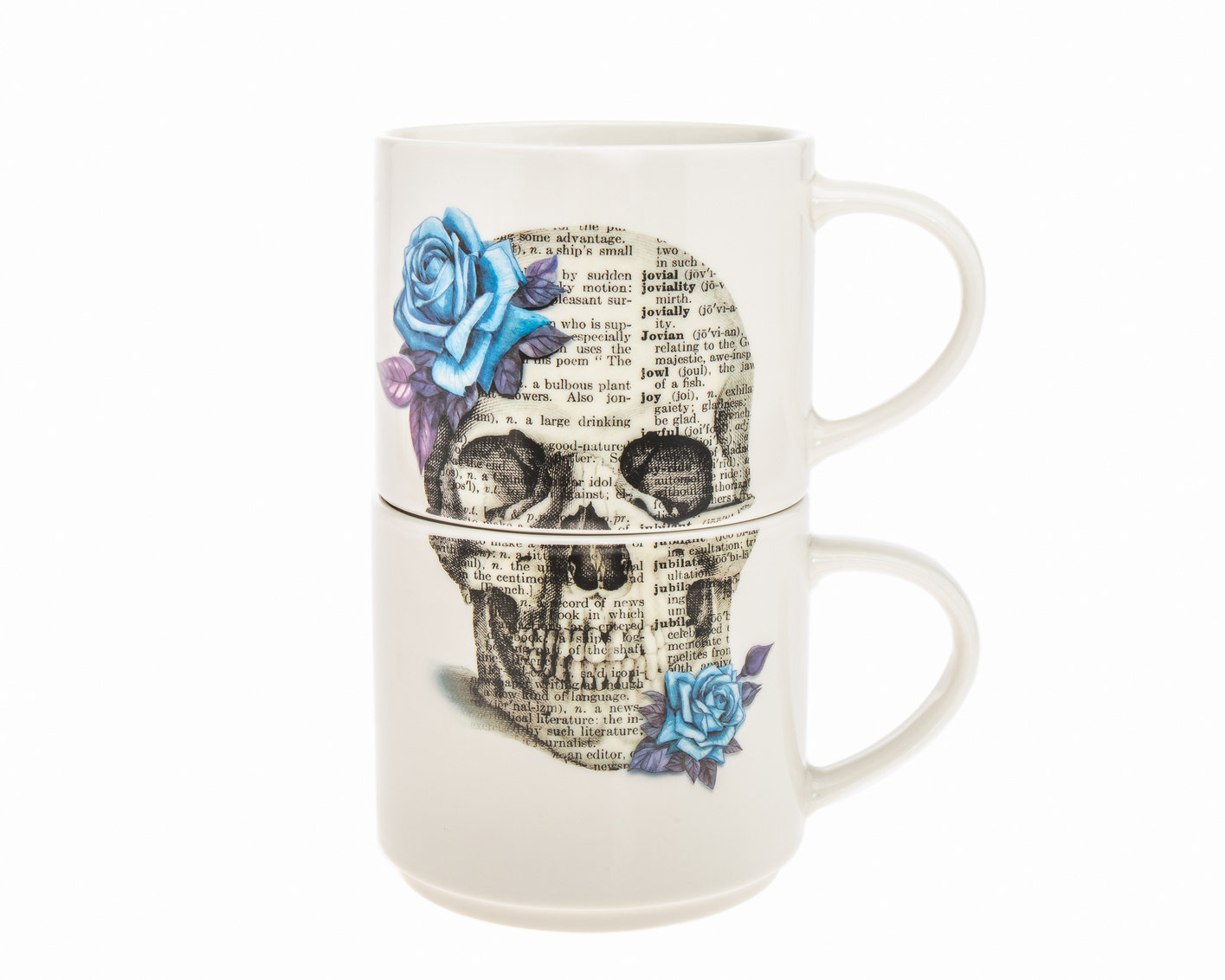 Godinger Silver Art Co Printed Boho Skull Stacking Mug Set - Wayfair Canada