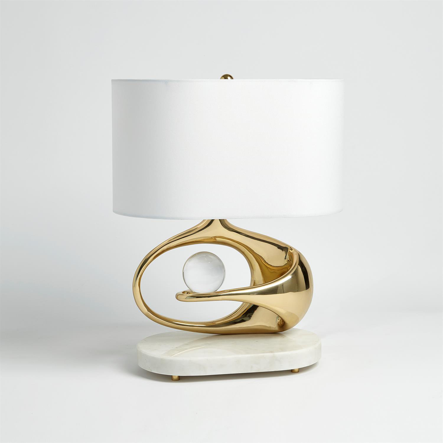 Global Views Orbit Lamp-Brass | Perigold