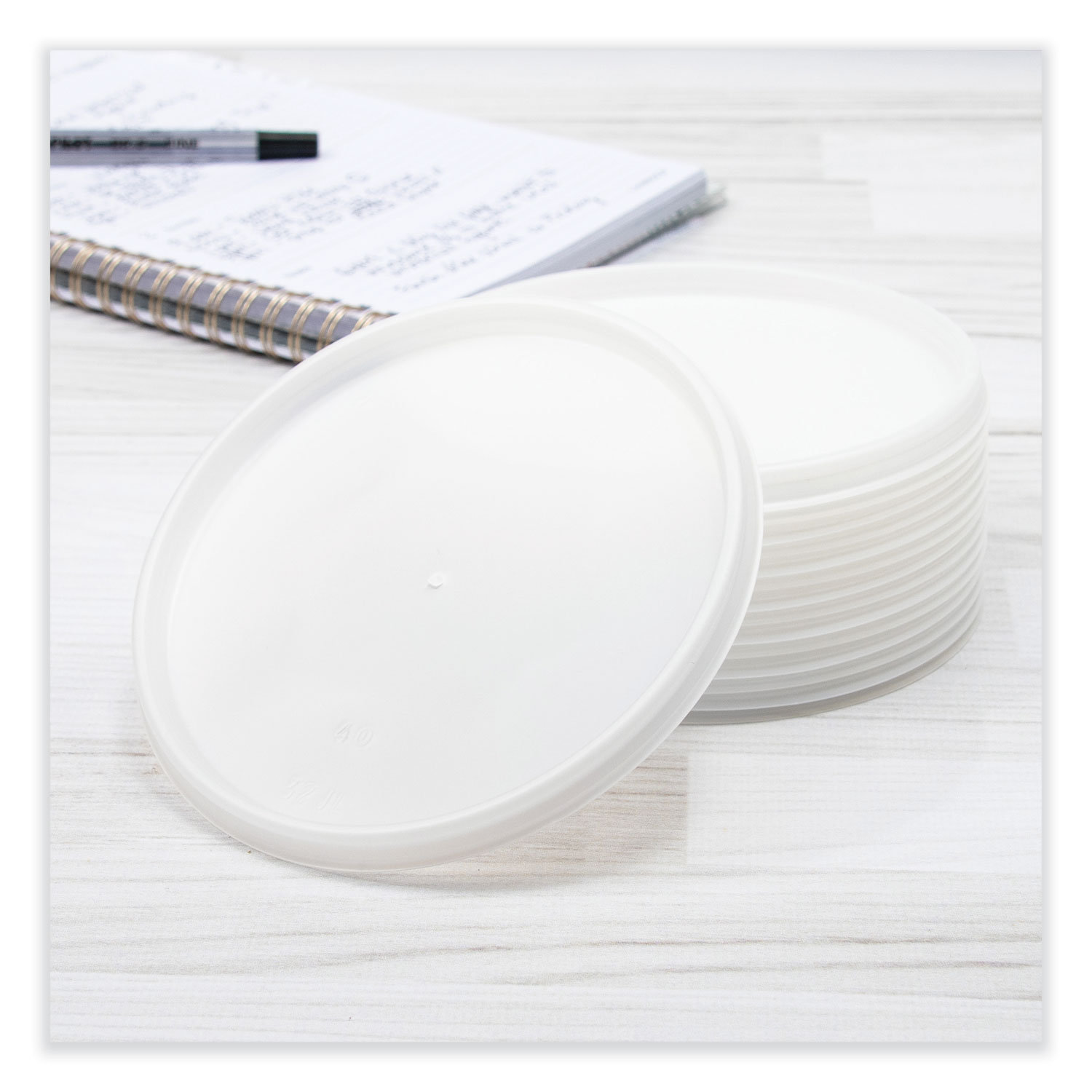 DART® Dart Plastic Lids For Foam Cups, Bowls And Containers, Vented ...