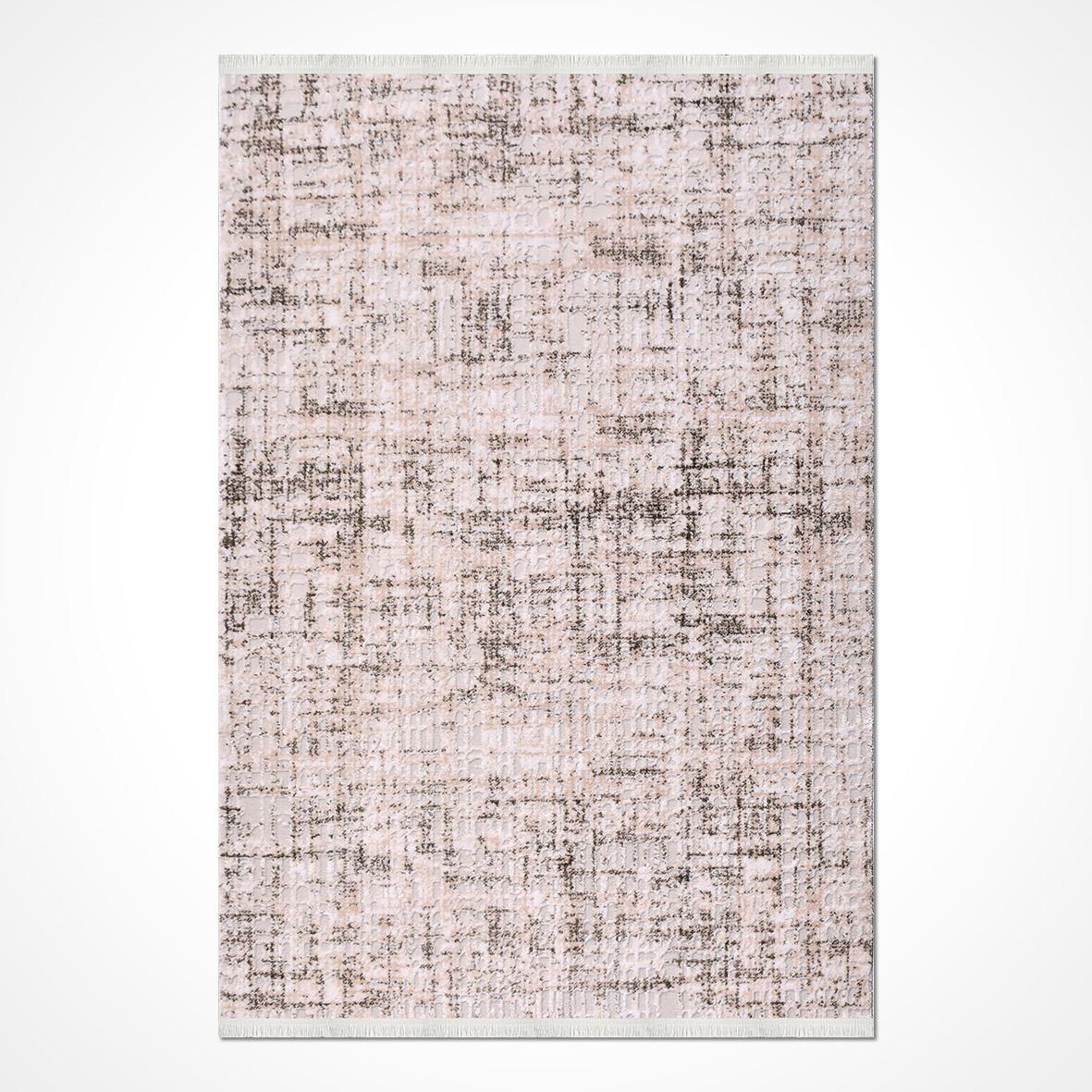 17 Stories Modern/Abstract Beige Machine Washable Non-Slip Area Rug ...