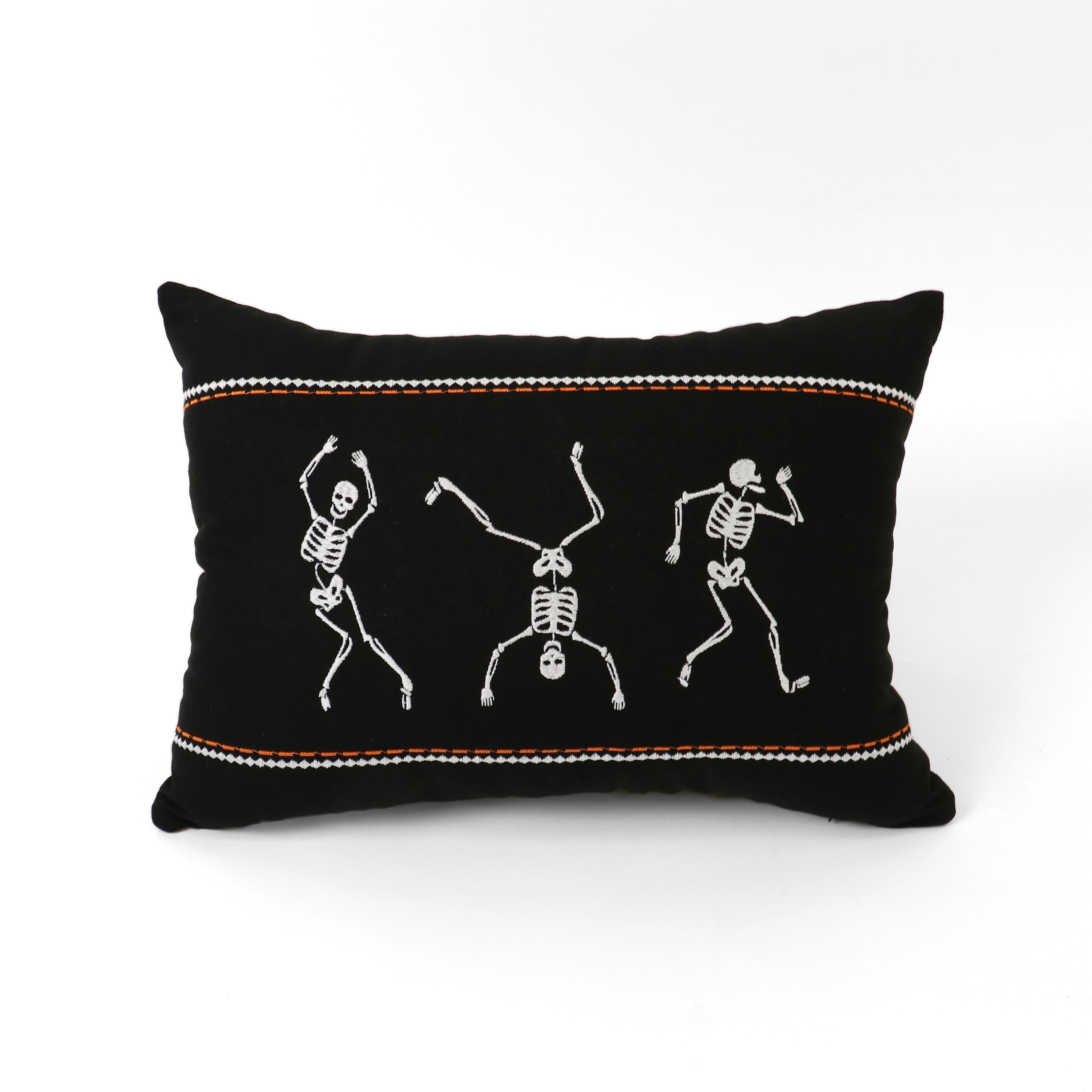 Lush Decor Dance Skeleton Skeleton Rectangular Throw | Wayfair