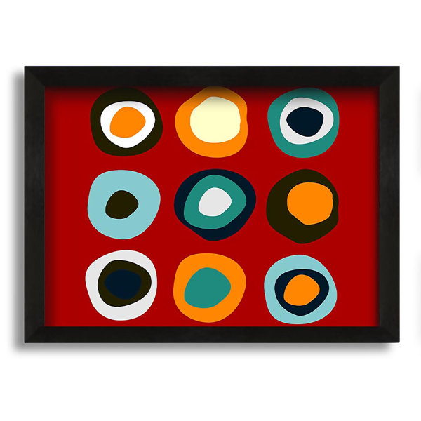 Metro Lane Circumference Of Colour - Single Picture Frame Painting on ...