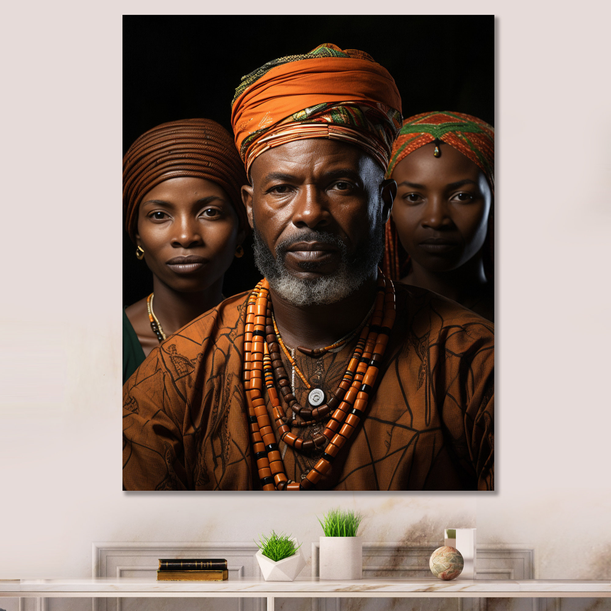 Dakota Fields Zuckerman African Tribes Ashanti Ghana I On Canvas Print ...