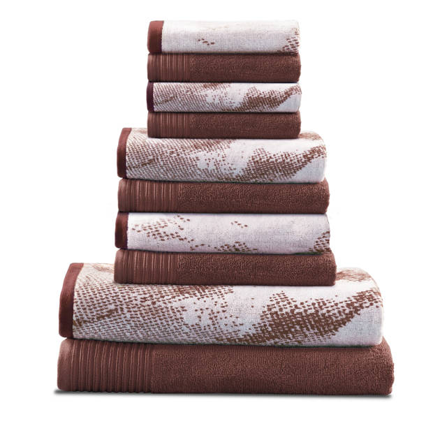 Wrought Studio Ichabod Organic Striped Bath Rag Set by Ombre & Reviews ...