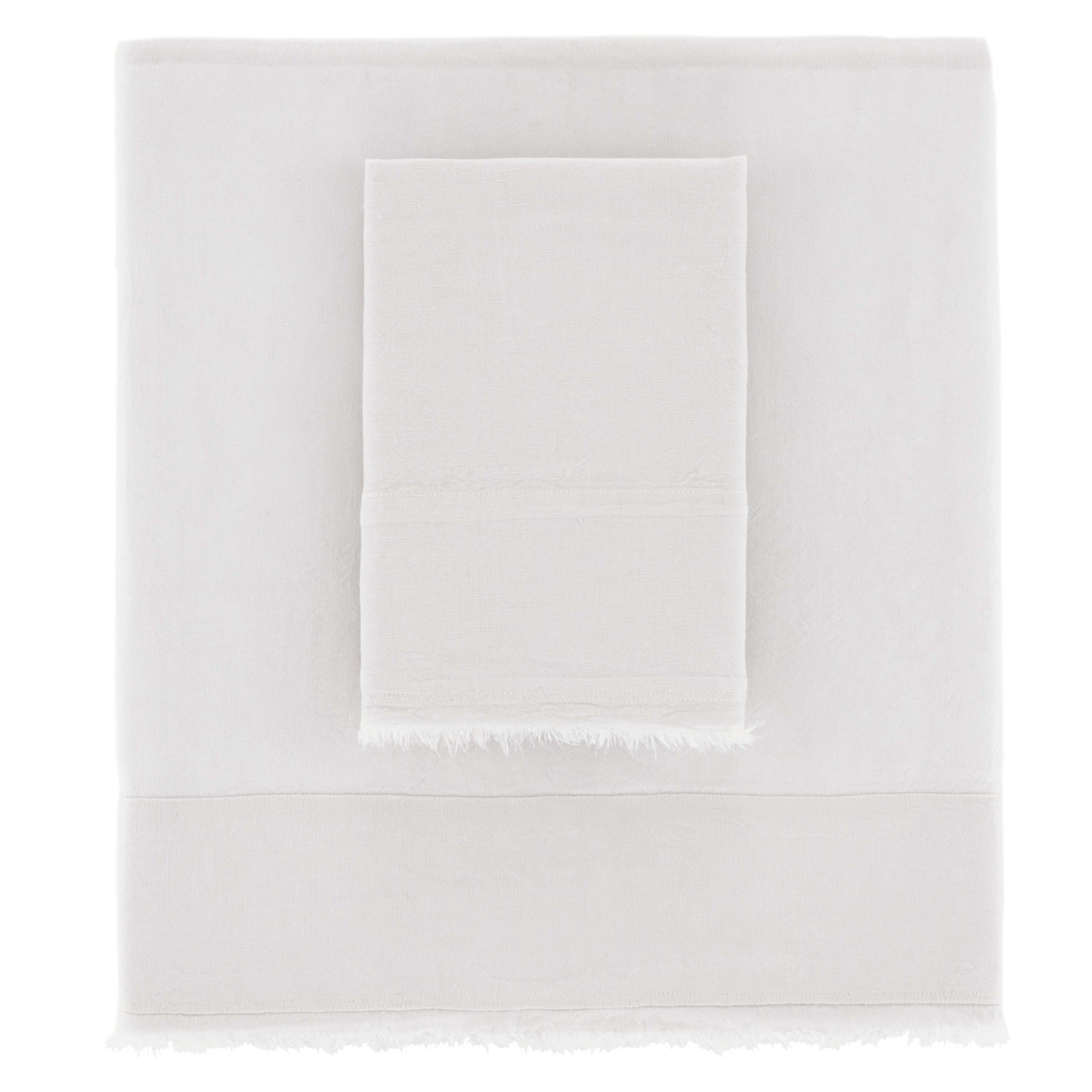 Pine Cone Hill Faye Linen Plaster Sheet Set | Perigold