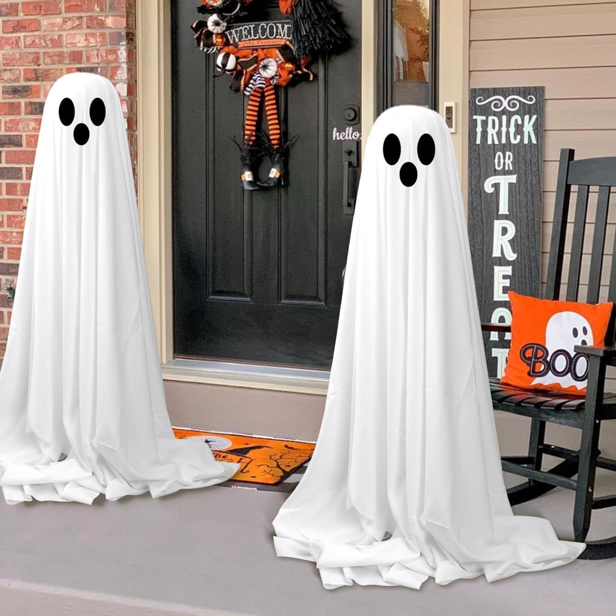 The Holiday Aisle® Halloween Decorations Outdoor Indoor-2 Packs Light ...