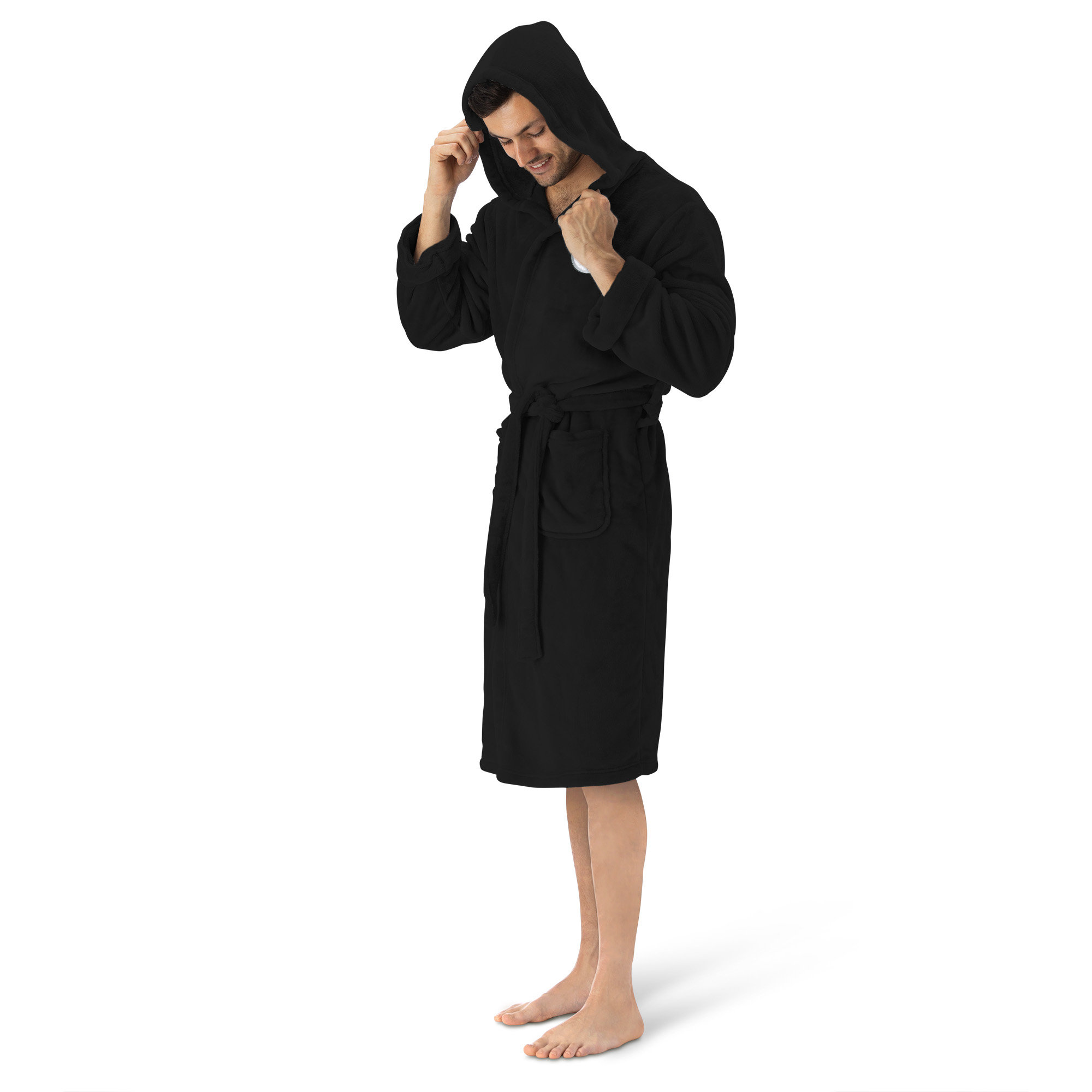 Red Barrel Studio® Pittsburgh Steelers NFL Hooded Silk Touch Bath Robe ...