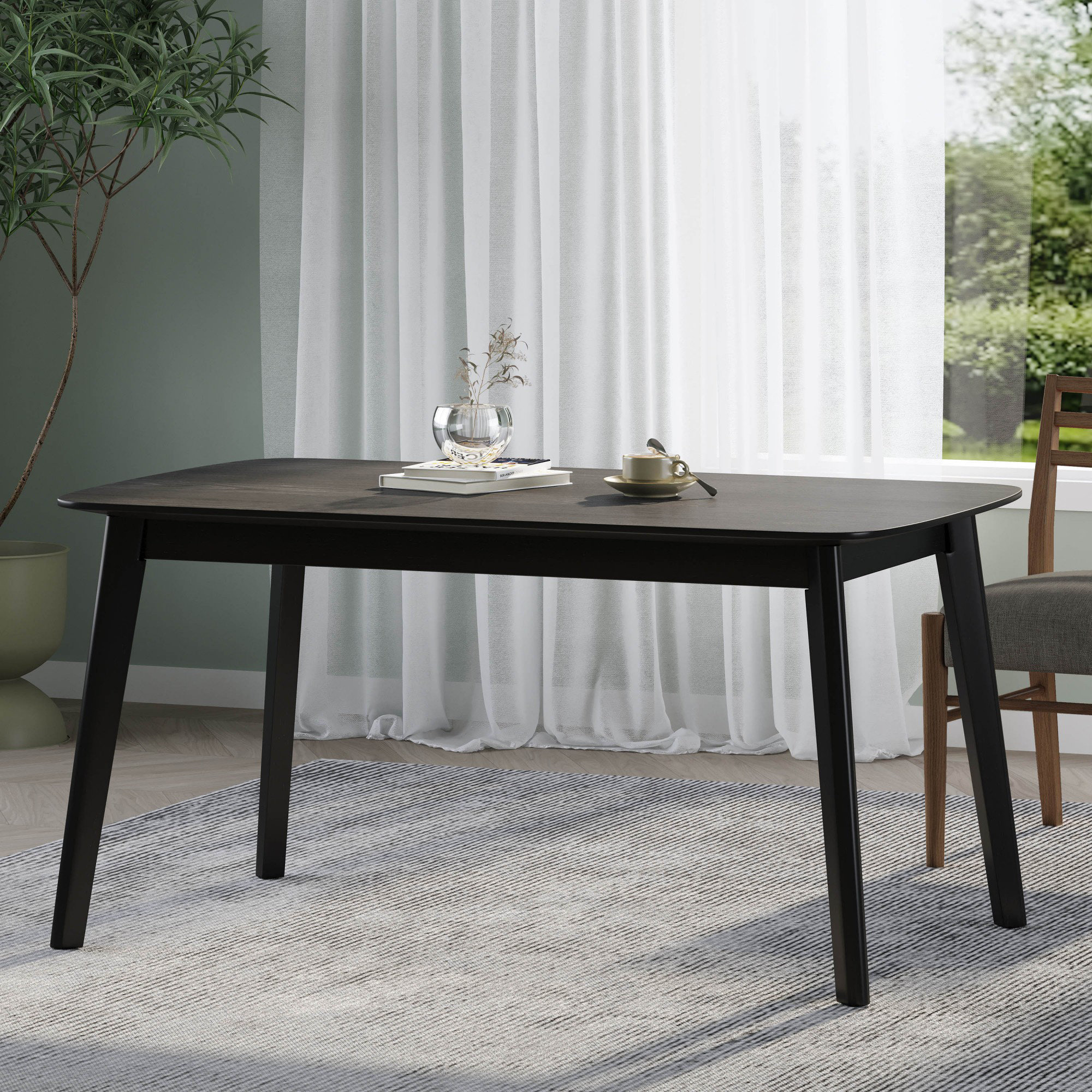 George Oliver Simple Rectangular Dining Table - Wayfair Canada