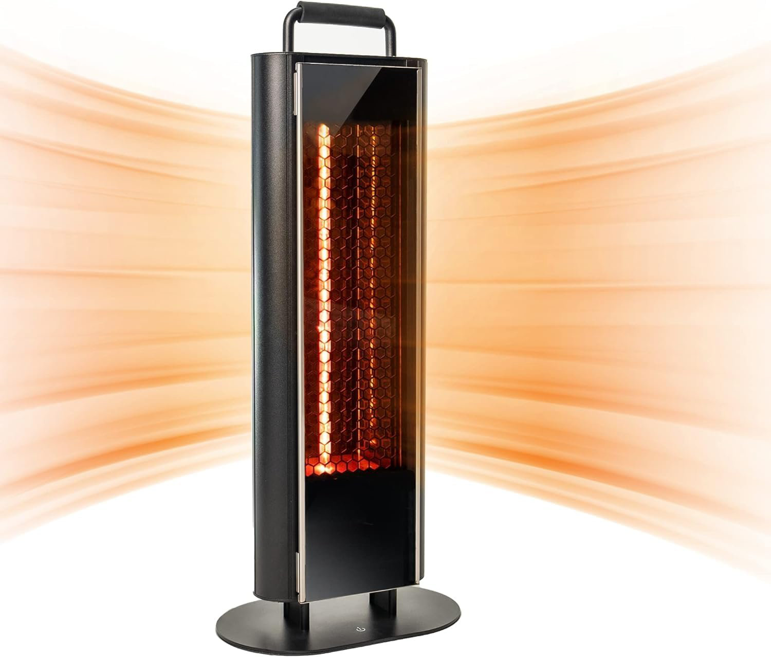 EAST OAK 1200W Electric Heater Under Table Electric Heater with Double ...