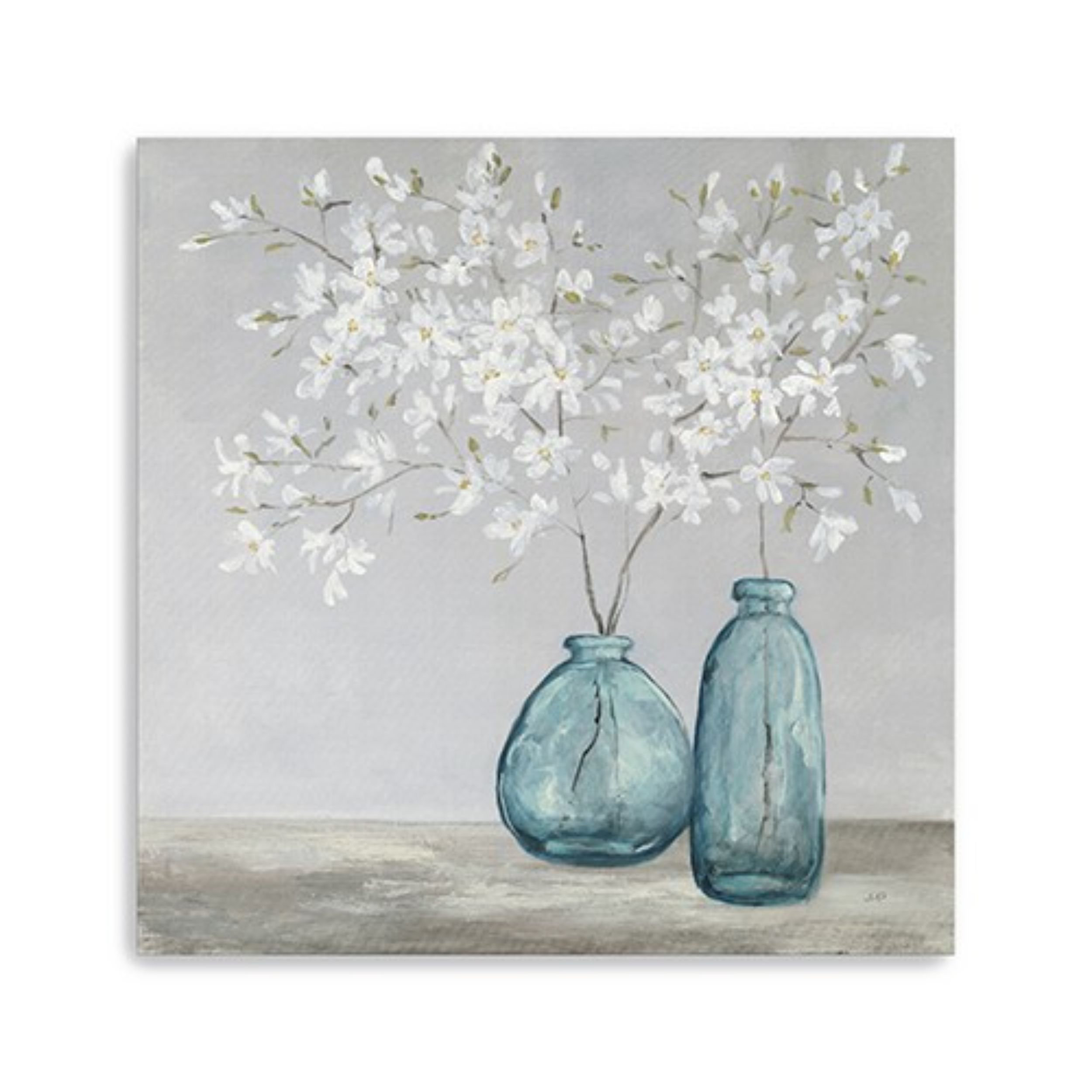 HomeRoots Spring Flowers - Unframed Painting on Canvas - Wayfair Canada