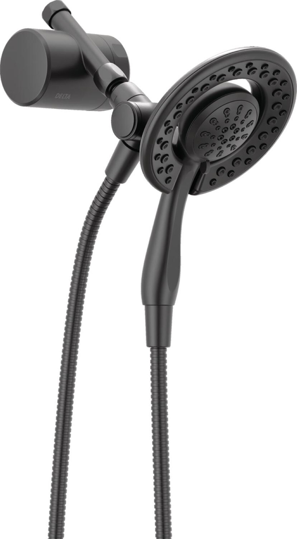 Delta In2ition 2-in-1 Dual Shower Head with Clarifi Standard Shower ...