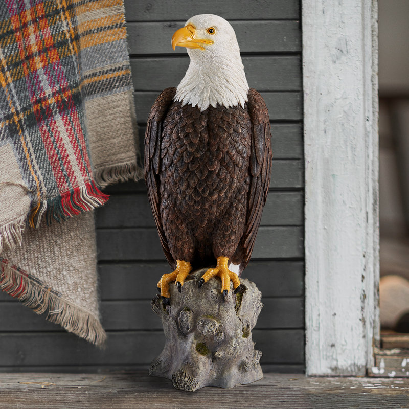 Design Toscano Majestic Mountain Eagle Garden Statue & Reviews | Wayfair