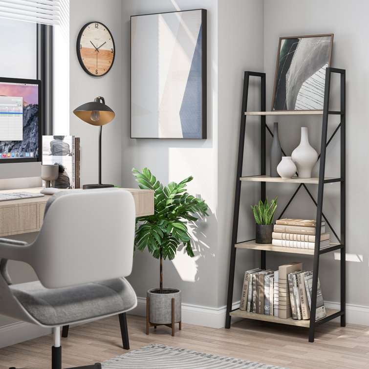 17 Stories Tavier Ladder Bookcase | Wayfair