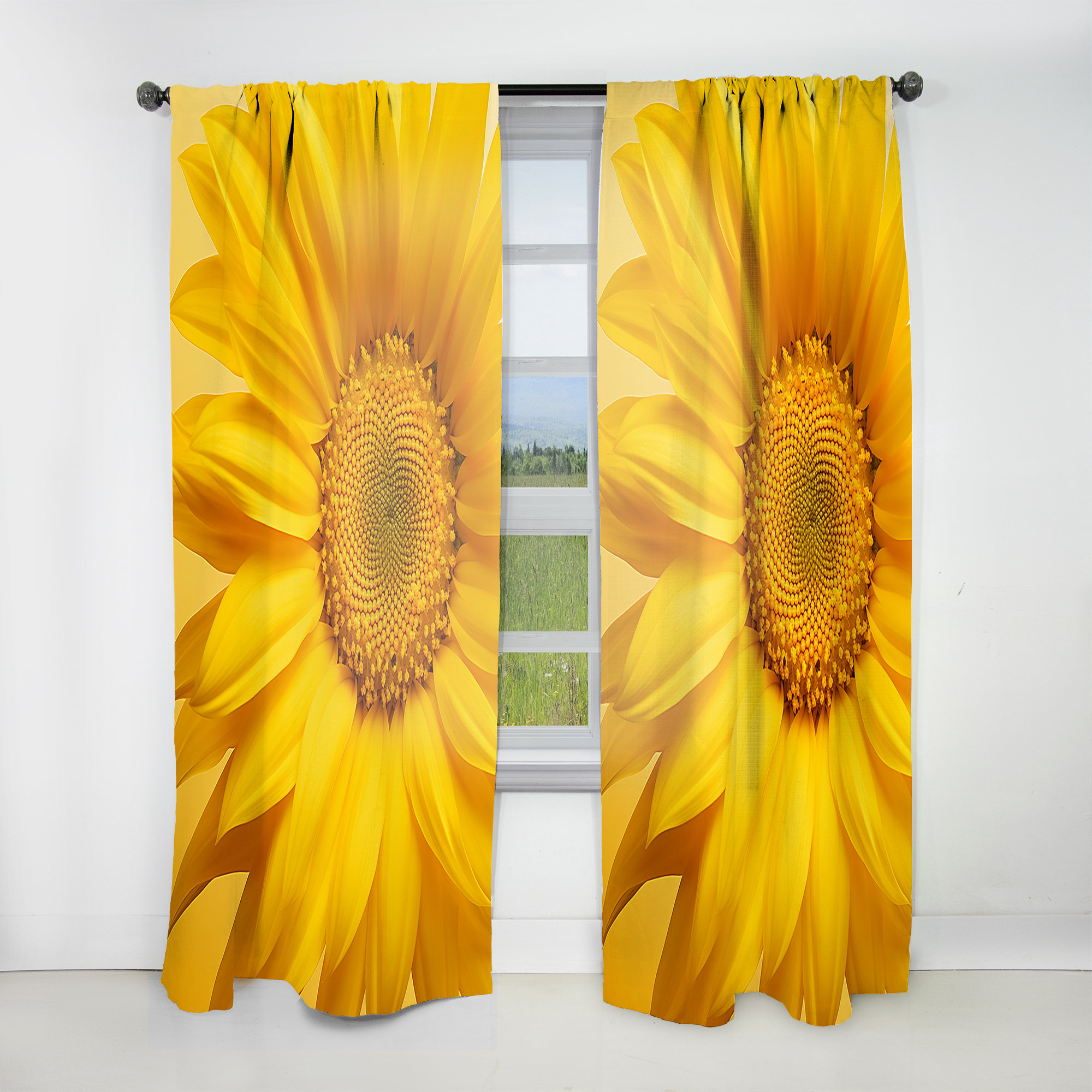 Design Art Ebullient Embrace - Modern Curtain - Velvet Room Darkening ...