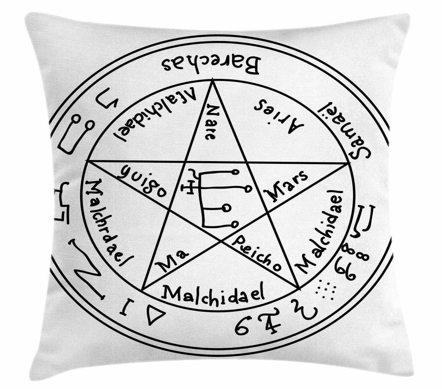 Ambesonne Occult Indoor / Outdoor Throw Pillow Cover | Wayfair