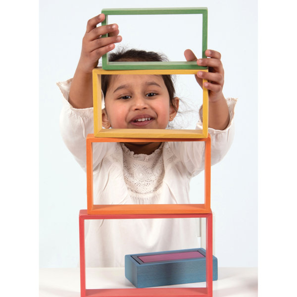 Tickit Wooden Rainbow Architect Learning Tools | Wayfair