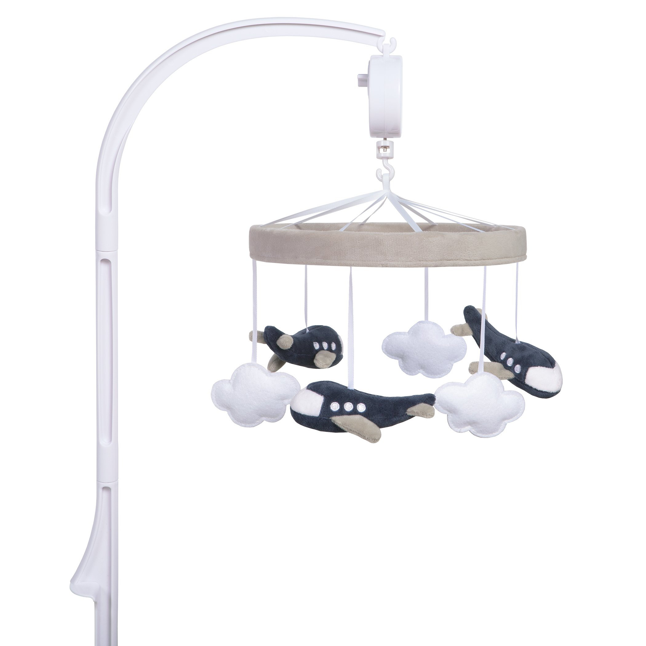 Mason & Marbles Deen Airplane Musical Crib Mobile - Wayfair Canada