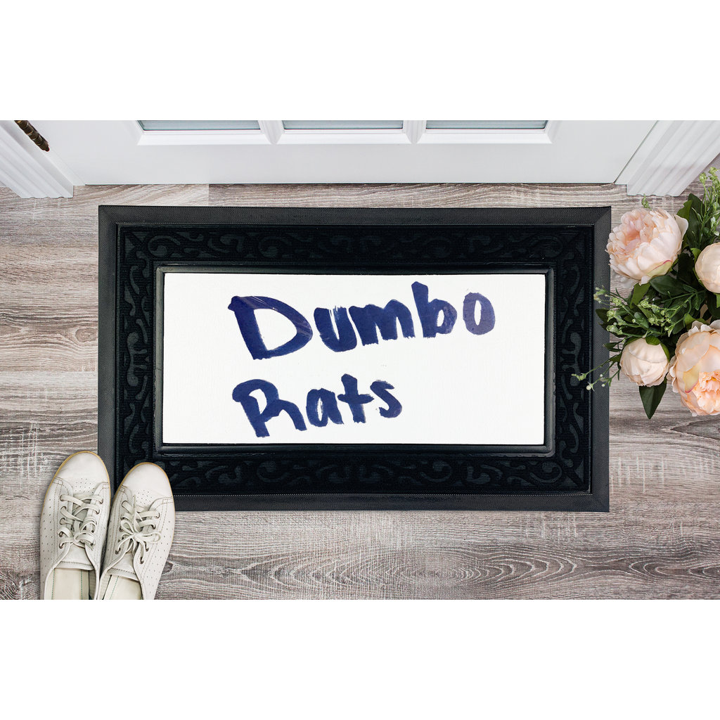 East Urban Home Dumbo Rats Sublimation Heavy Duty Door Mat - Wayfair Canada