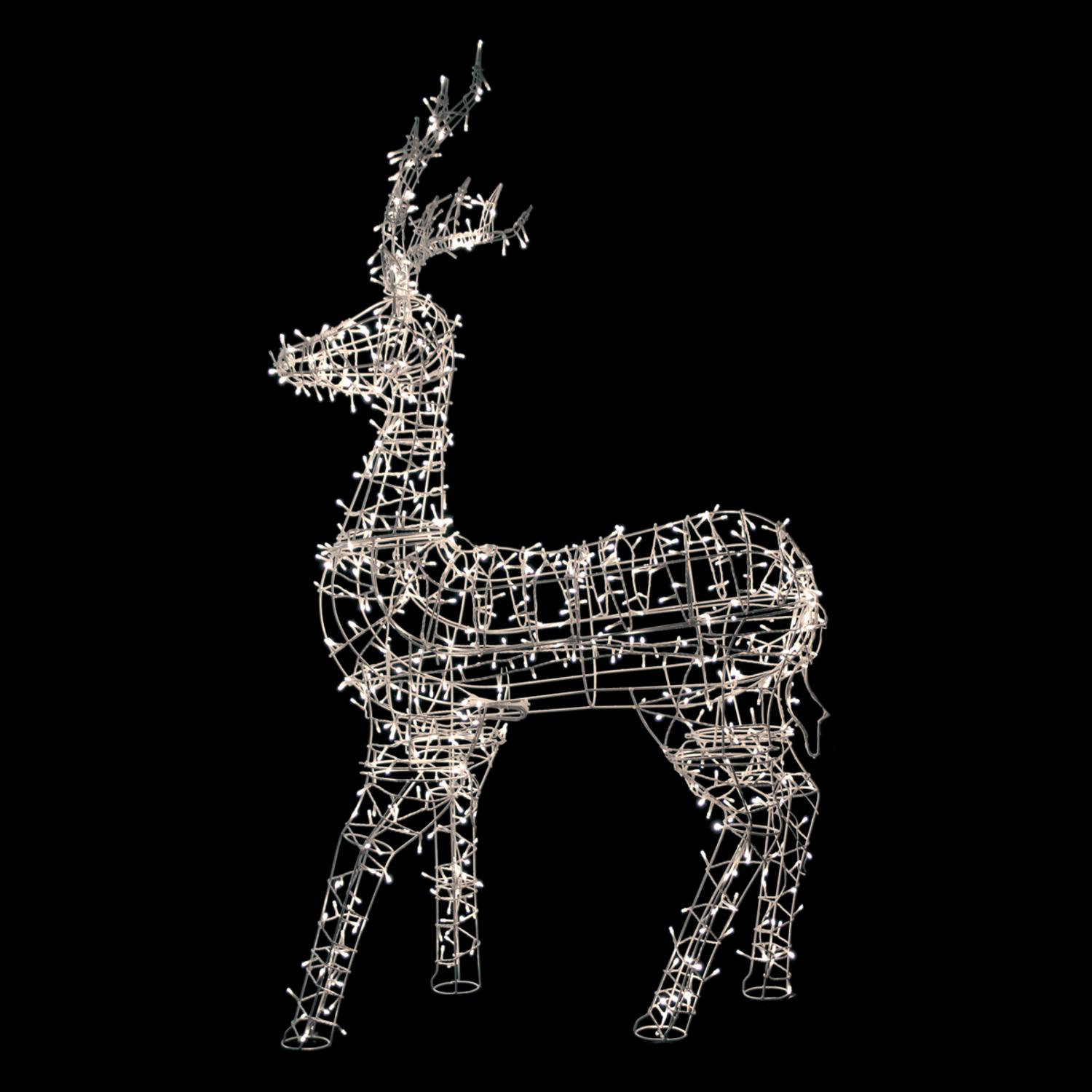 Northlight Seasonal LED Upright Standing Reindeer Christmas Lighting ...
