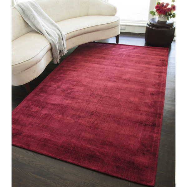 The Conestoga Trading Co. Hand-Tufted Red Area Rug & Reviews - Wayfair ...