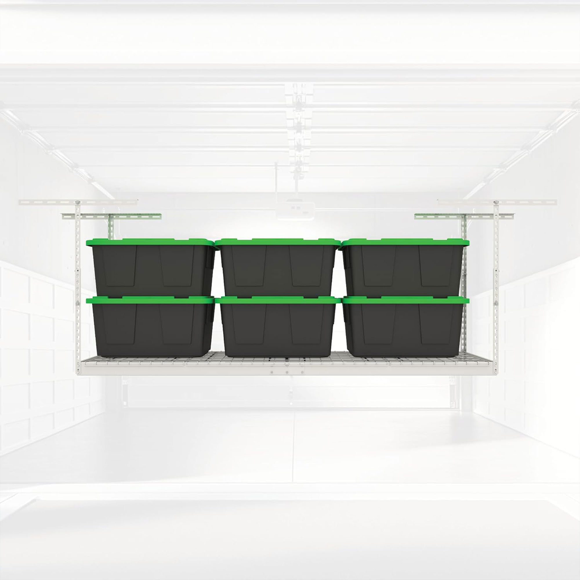 MonsterRax Steel Height -Adjustable Ceiling Mounted Rack | Wayfair