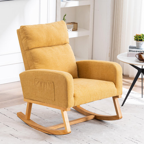 Wayfair | Yellow Rocking Chairs You'll Love in 2024