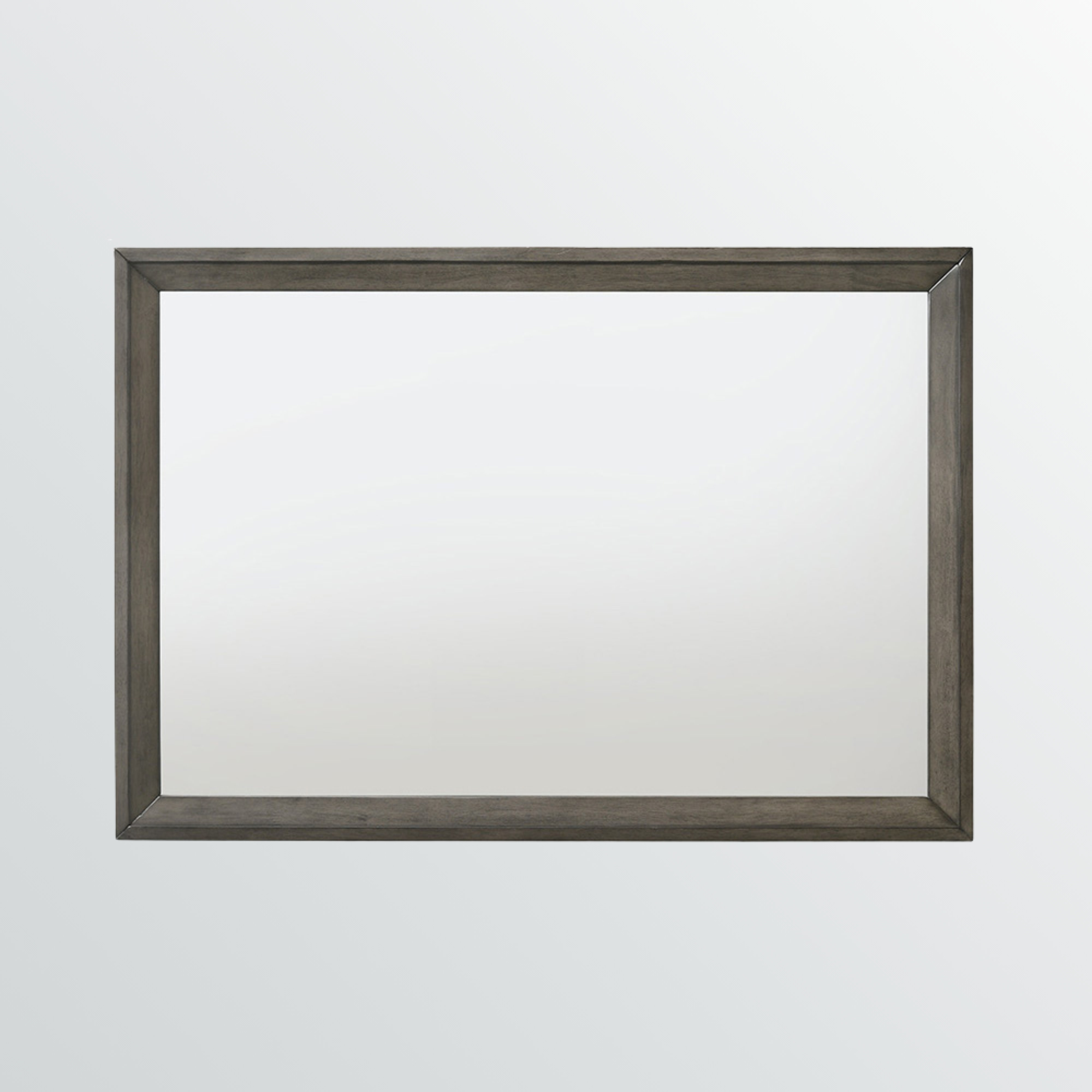 Winston Porter Jasper Mirror in Gray Oak | Wayfair