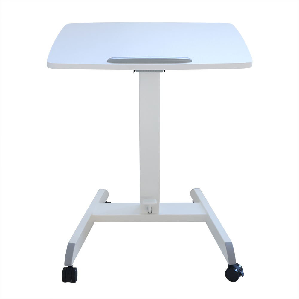 YYBUSHER Mobile Standing Laptop Desk Computer Table Tilting Table Top ...