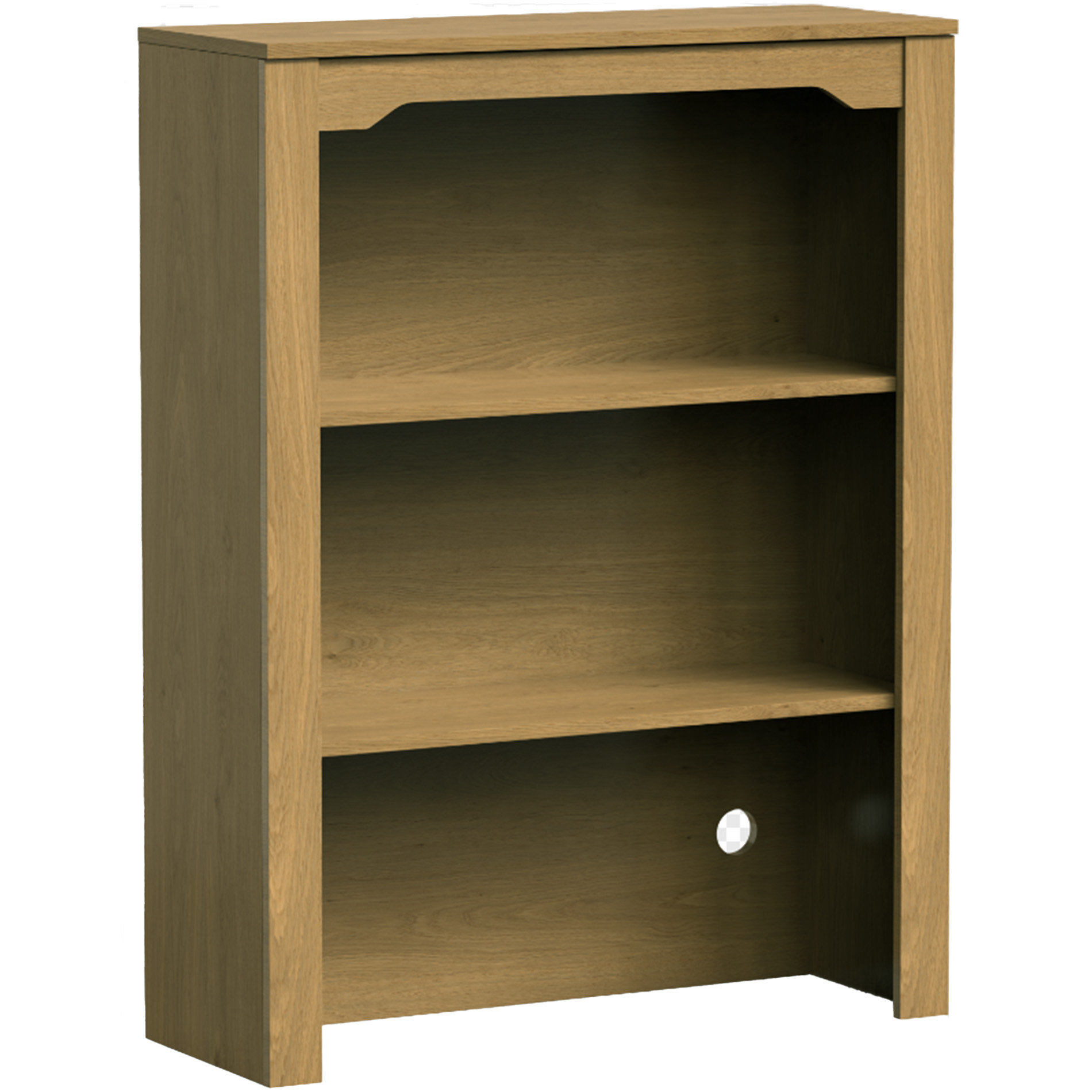 August Grove® Modern Farmhosue 3-Column Upper Bookcase Components With ...