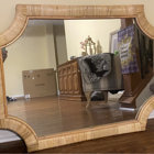 Joss & Main Citrine Rattan Framed Accent Mirror & Reviews | Wayfair