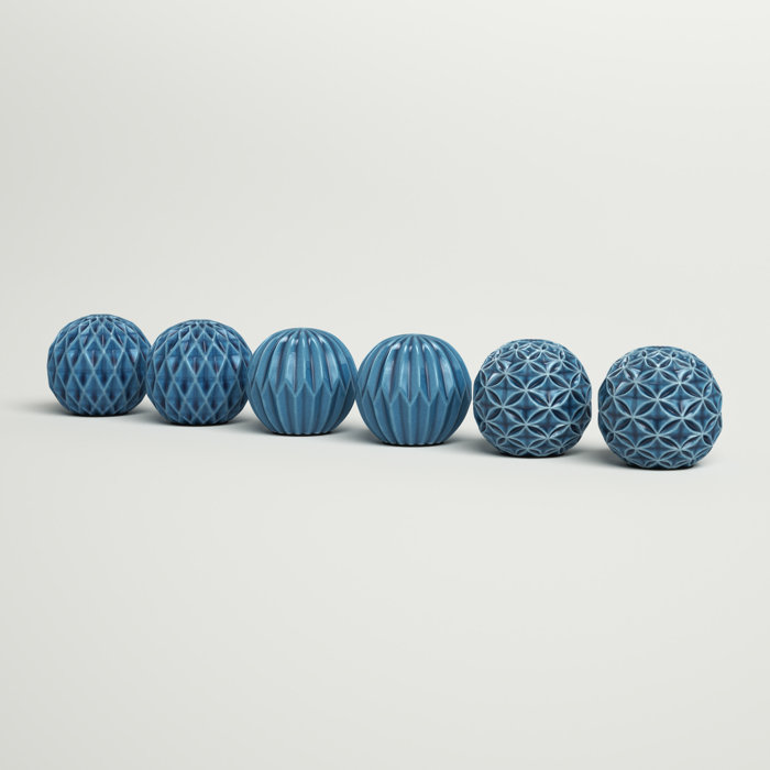 Sand & Stable 6 Piece Tinsley Ball Accents Set & Reviews | Wayfair