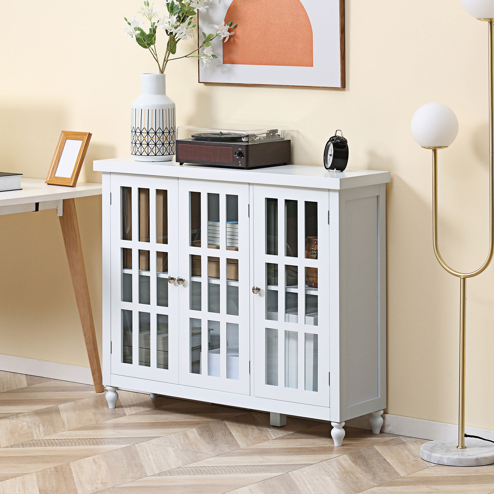 Winston Porter Ribaldo MDF Accent Cabinet - Wayfair Canada