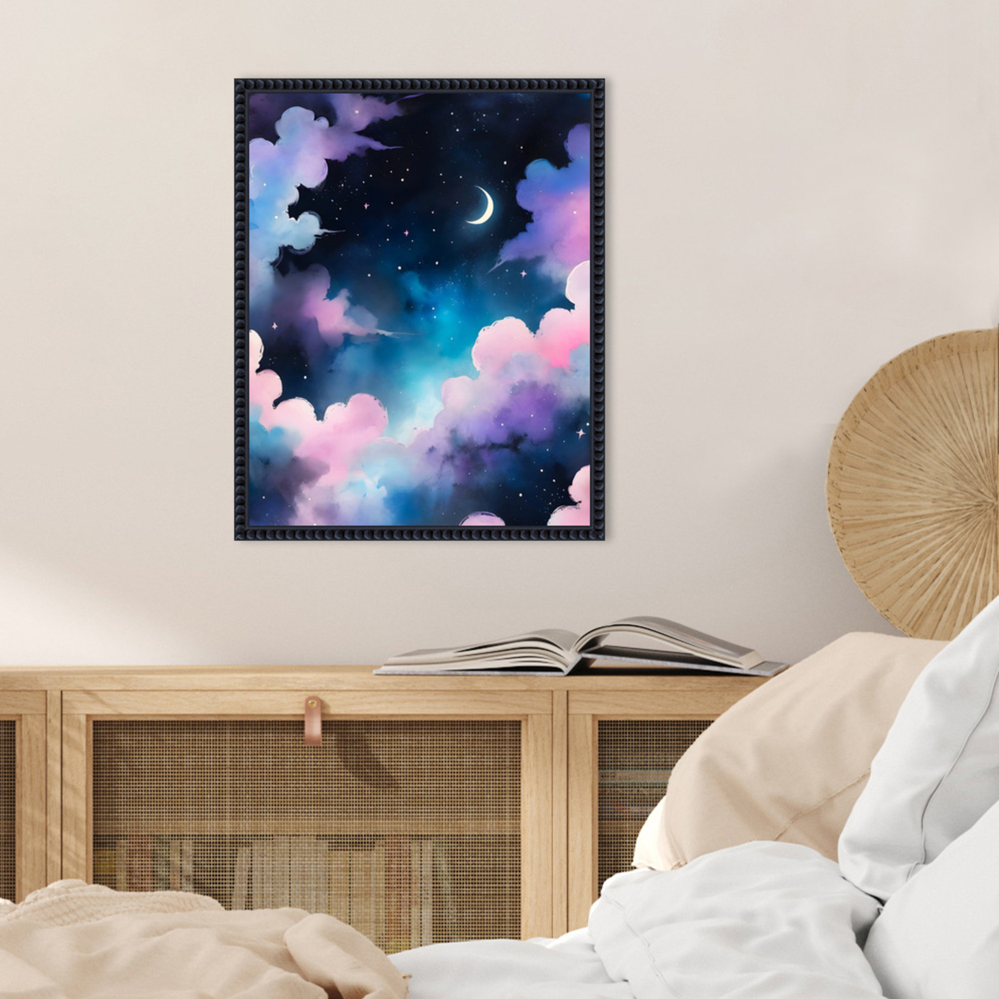 Winston Porter Skys Got Me by Kinde Framed Canvas Wall Art Print | Wayfair