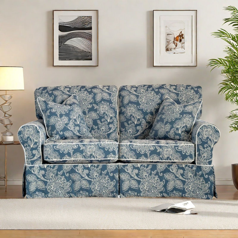 Danbenla design Simple Blue Casual Sofa | Wayfair