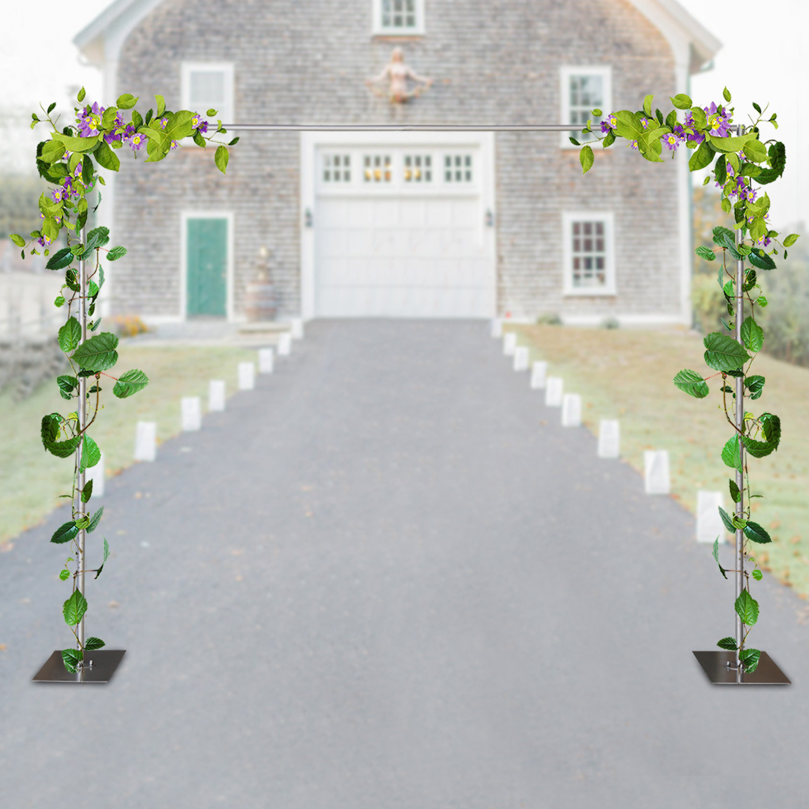 DENFER 9.8ft X 9.8ft Heavy Duty Backdrop Stand with Steel Base | Wayfair