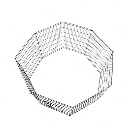 Winado 8 Panel Metal Exercise Pen With Door | Wayfair